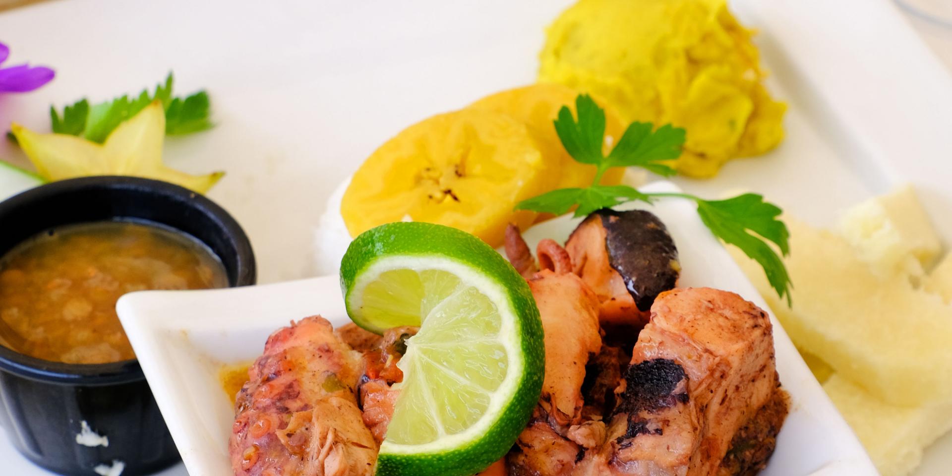 Fricassée de chatrou | Martinique Tour