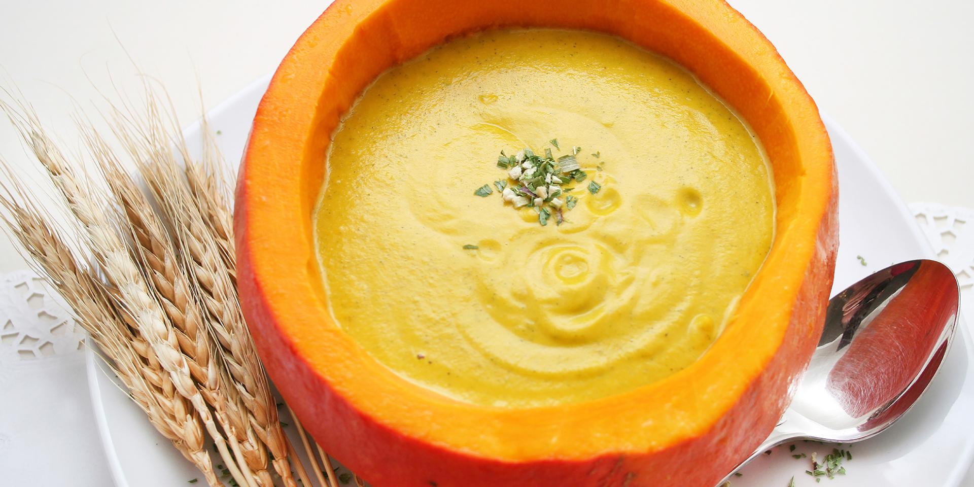 Recette du Velouté de giraumon aux crevettes | Martinique Tour